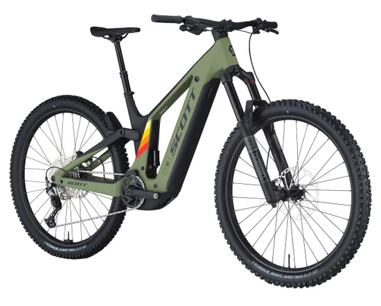 VTT électrique tout suspendu PATRON ST 910 Vert Loden - Ref 423551-8109