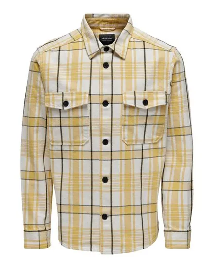 ONSMILO OVR CTN CHECK LS SHIRT NOOS - Ref 22024699-002