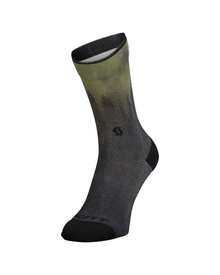 Chaussettes Unisexe TRAIL TREE CREW Vert/Noir - Ref 289485-7386