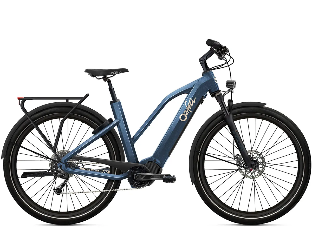 Vélo électrique urbain VERN 7.2 835 Wh T57/L Bleu Austral - Ref 28919-001