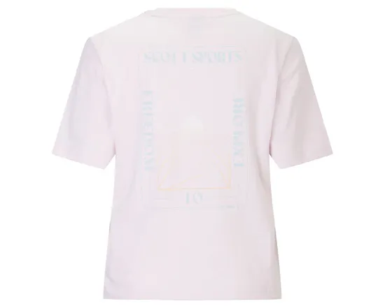 T-shirt manches courtes Femme GRAPHIC Rose - Ref 424720-8140
