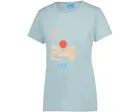 T-shirt manches courtes Femme GRAPHIC Bleu Transparent - Ref ...