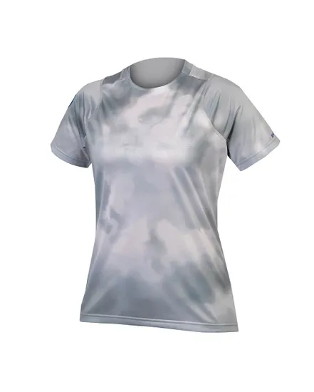 T-shirt manches courtes Femme CLOUD LTD Gris - Ref E6235-GD