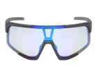 Lunettes Unisexe MVS AEROFRAME Gris Anthracite/Bleu Photochromique ...