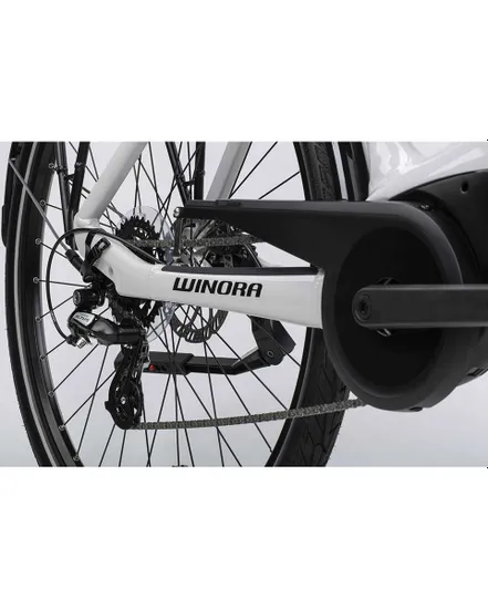 Vélo électrique urbain TRIA 7 ECO WAVE Blanc - Ref 440822-WTAN1