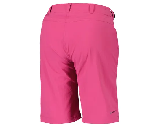 Short Femme TRAIL FLOW AVEC PAD Rose Carmin - Ref 280390-7175