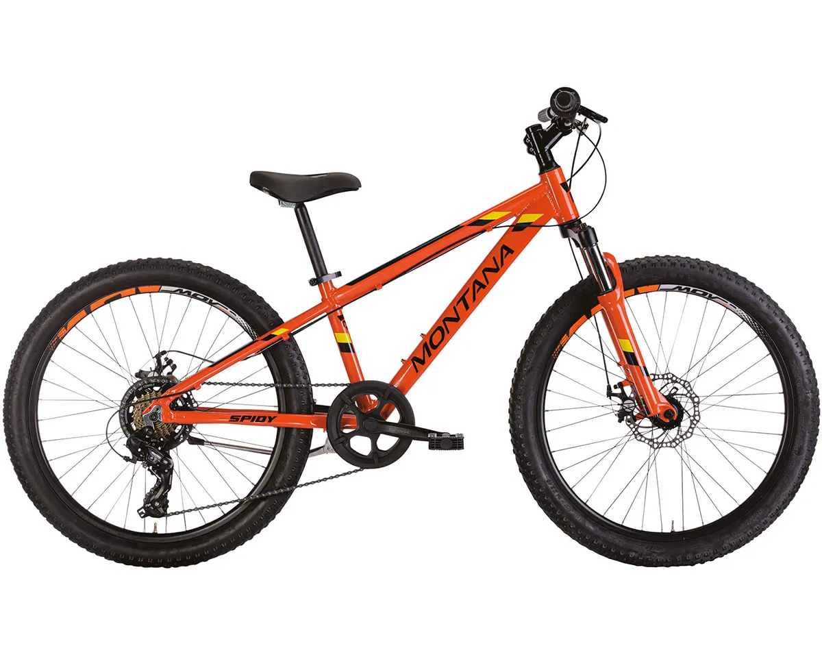 VTT semi rigide Enfant SPIDY 24 CUES 1X9V Orange - Ref Z924-D-C030