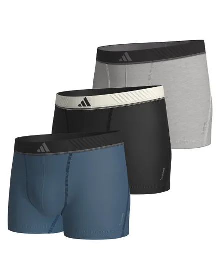Lot de 3 boxers Homme Adidas underwear AMF - 3PK TRUNK Multicolore ...