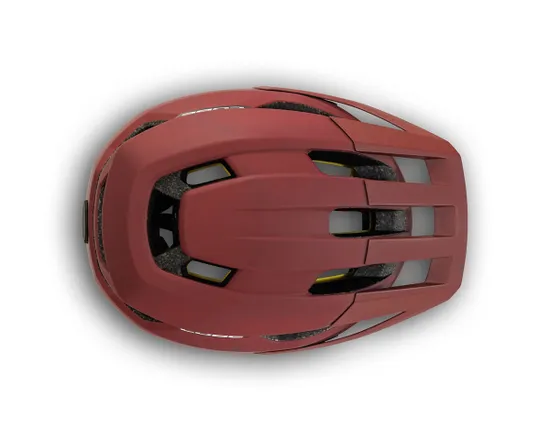 Casque VTT Unisexe STRAY Rouge Bourgogne - Ref 16439-001