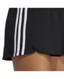 Short Femme Adidas PACER 3S WVN Noir Sport 2000 - Ref GH8146