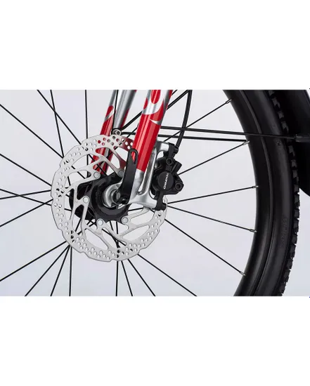 VTT Enfant KATO 24 PRO EQ Argent/Rouge - Ref 93KAKID4-GCDN1