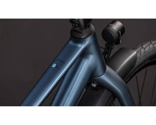 Vélo urbain EDITOR PRO FE Bleu Minéral/Chrome - Ref 155211-001