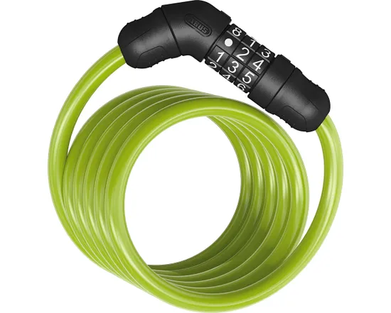 Antivol à câble STAR 4508C/150 Vert - Ref 40780