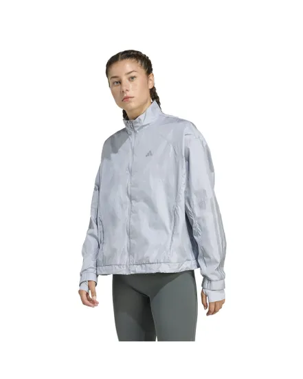Veste zip à capuche Femme Adidas HYG SHN WINDB S Gris Sport 2000 - Ref ...