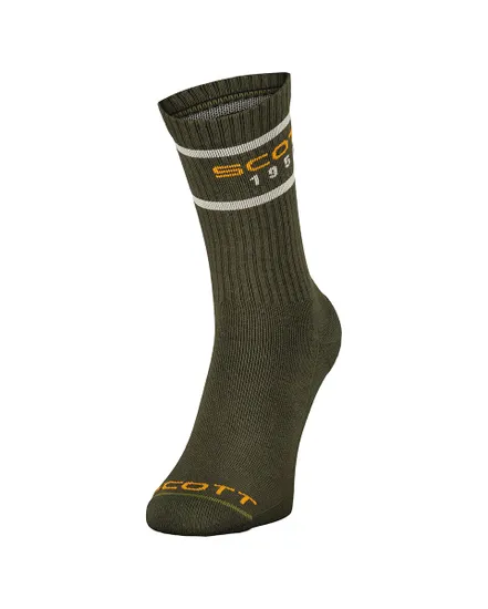 Lot de 3 paires de chaussettes Unisexe RETRO CASUAL CREW Vert - Ref ...