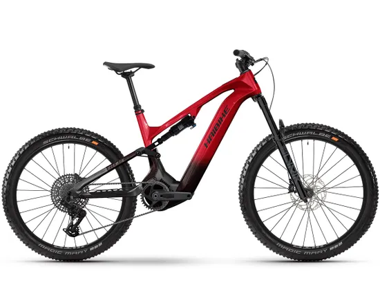 VTT électrique tout suspendu ALLMTN CF 9 Rouge/Noir/Gris - Ref 456085-HMLT1