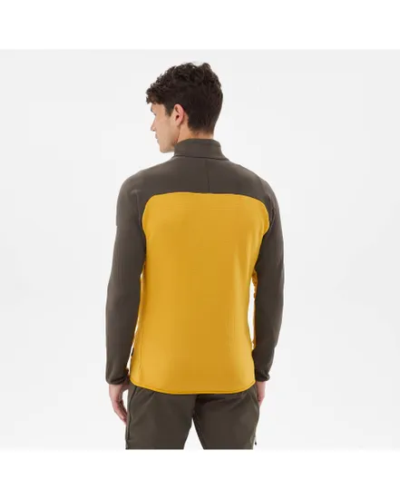 Polaire zip Homme Millet FUSION GRID JKT M Jaune Sport 2000 - Ref ...
