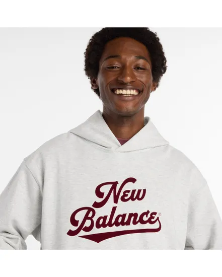 Sweat à capuche Homme New balance ATH LEG HD Gris S 2 - Ref MT53902-AHH