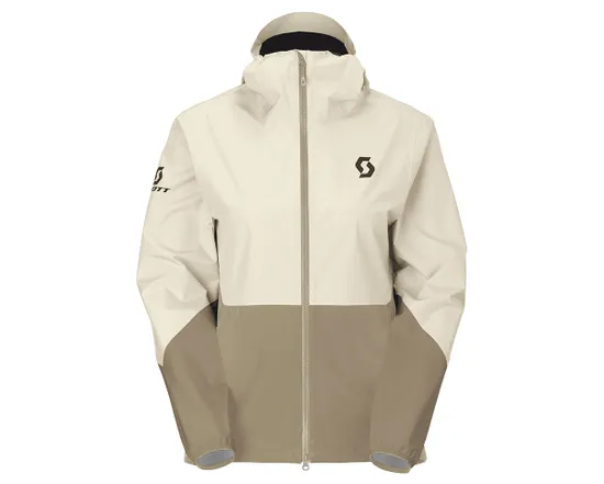 Veste imperméable Femme EXPLORAIR LIGHT DRYO 2.5L Coton Blanc/Beige - Ref 421373-8229