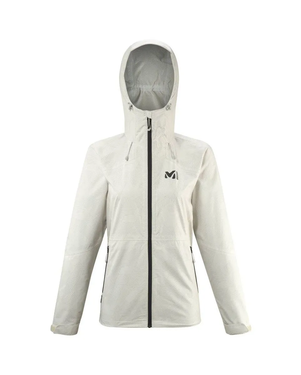 Veste à capuche manches longues Femme Millet FITZ ROY JKT W Blanc Sport ...