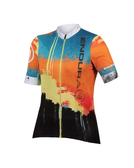 Maillot manches courtes Femme GRAFFITI LTD Multicolore - Ref E6231-BK