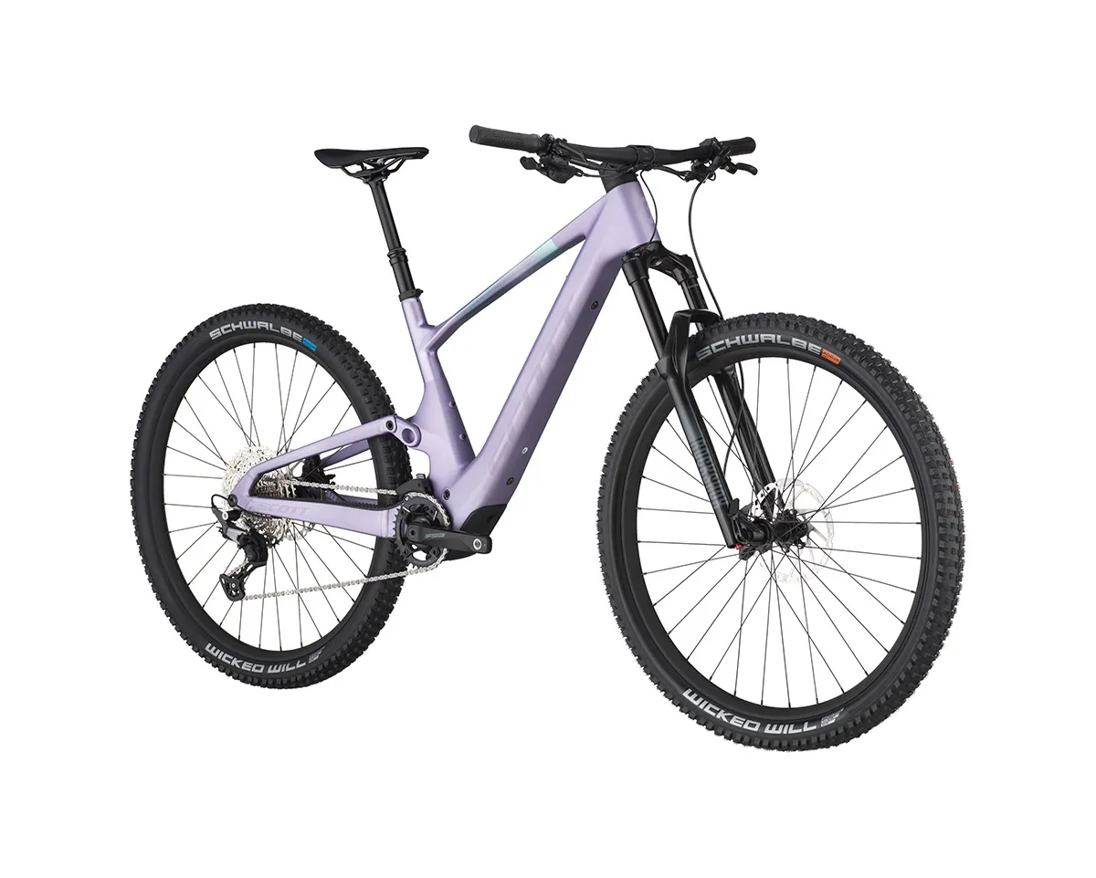 VTT électrique tout suspendu LUMEN 920 Violet - Ref 423424-7963