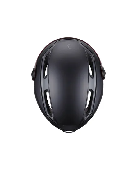 Casque Urbain Unisexe INDRA FACESHIELD Noir Mat - Ref BHE-56F-001