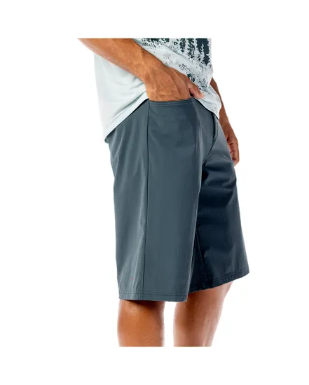 Short Homme TRAIL FLOW AVEC PAD Vert Aruba - Ref 280347-7334