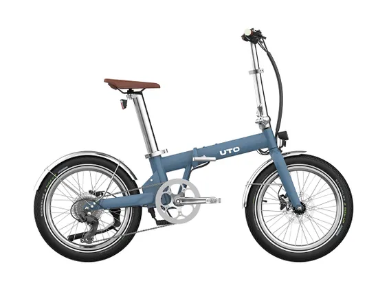 Vélo pliant électrique OG20 378Wh Bleu Satin - Ref OG20-SBU V0-SBU