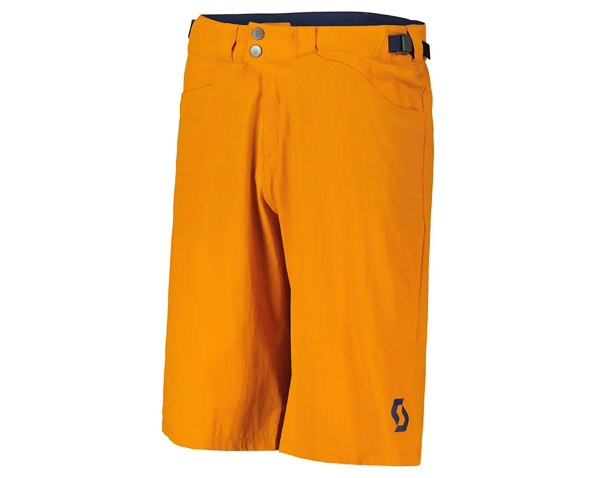 Short Homme TRAIL FLOW AVEC PAD Orange Cuivré - Ref 280347-7021