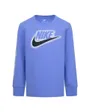 Tee-shirt ML Jeune enfant Nike 0-7 ans NKB POWDER PLAY LS TEE Bleu ...
