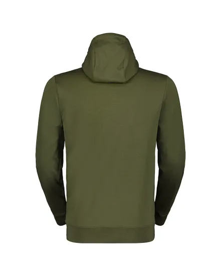 Sweat à capuche Homme TECH ZIP HOODY Vert - Ref 403285-7340