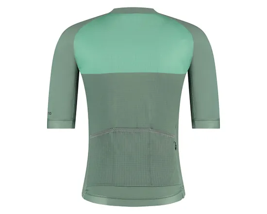 Maillot manches courtes Homme VELOCE Vert Restore - Ref PCWJSPSXE11M-E28