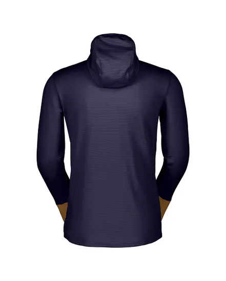 Veste polaire Homme DEFINED LIGHT HOODY Violet/Marron - Ref 414481-7731