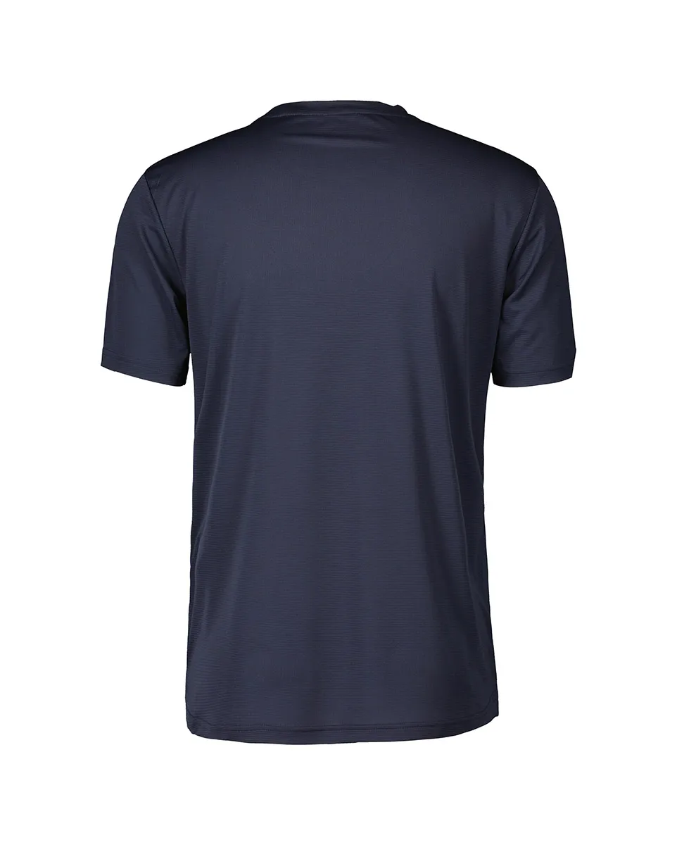 Maillot manches courtes Homme TRAIL FLOW Bleu Métal/Bleu - Ref 403233-7378