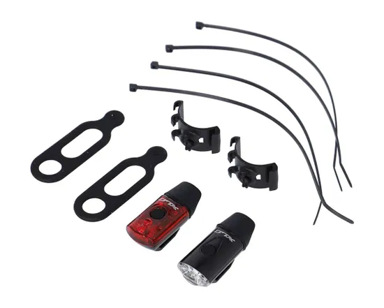 Kit d'éclairage avant/arrière LED CL-S22 Noir - Ref 2500218312-001