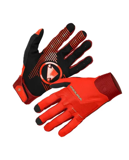 Gants longs Homme MT500 D3O Orange Paprika - Ref E0158-PA
