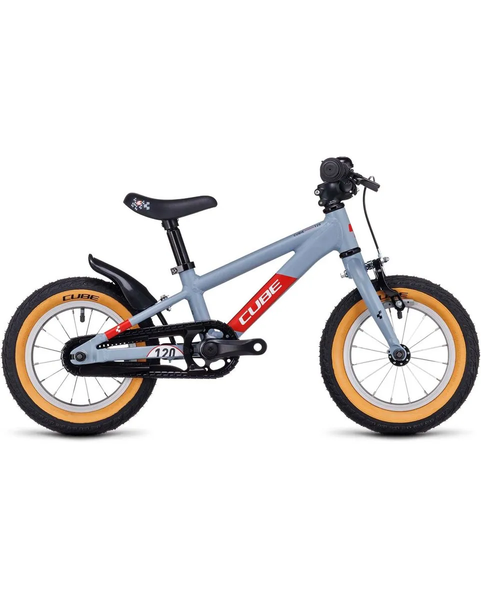 Vélo Enfant CUBIE 120 RT Gris/Rouge - Ref 620150-001