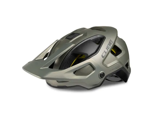 Casque VTT Unisexe STROVER TEAMLINE Olive - Ref 16327-001