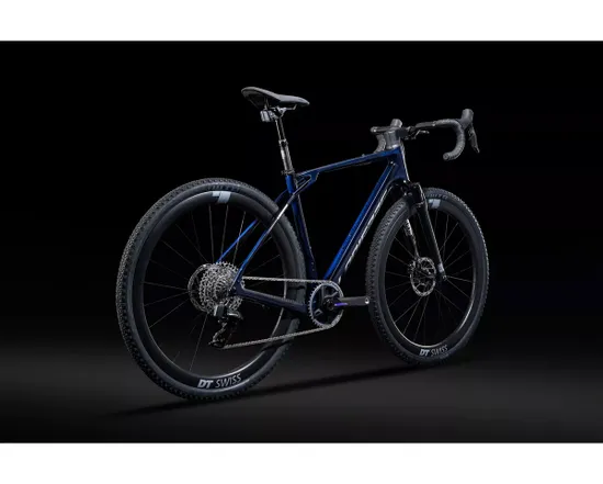 Vélo Gravel CROSSHILL CF 8.0 S Bleu Hexagonal Transparent - Ref LCHTB