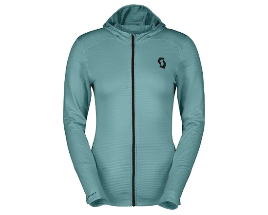 Veste polaire Femme DEFINED LIGHT HOODY Bleu Glacier - Ref 414482-8138