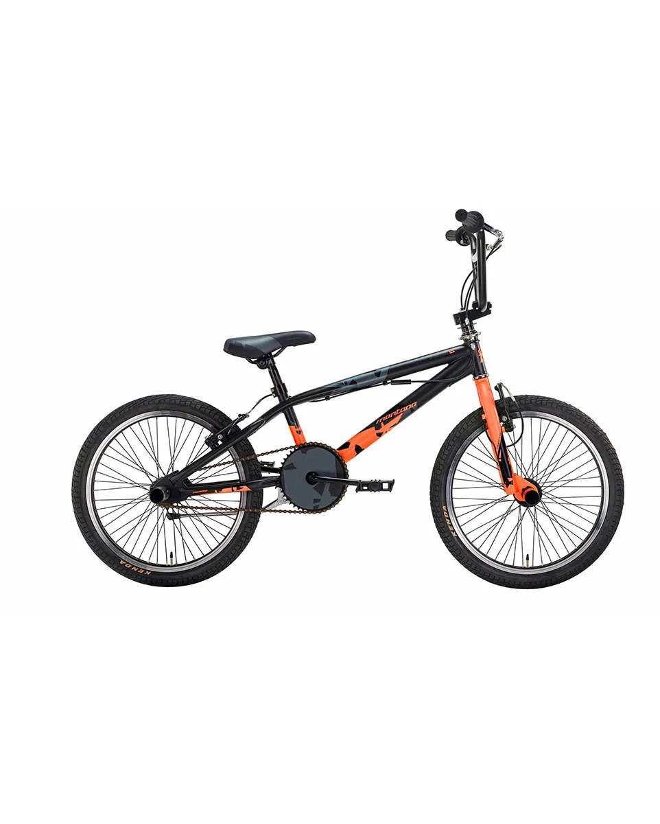 BMX Enfant WAX 20 1V Noir/Orange Mat - Ref T500-C930