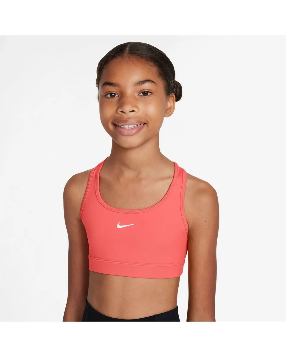 Brassière Enfant plus agé Nike G NK DF SWOOSH BRA Rose Sport 2000 - Ref ...