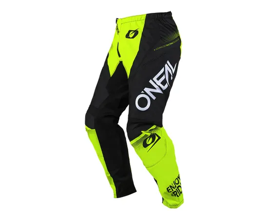Pantalon Homme ELEMENT RACEWEAR Noir/Jaune Néon - Ref E024-05-001