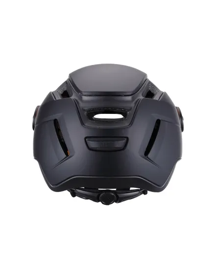 Casque Urbain Unisexe INDRA FACESHIELD Noir Mat - Ref BHE-56F-001