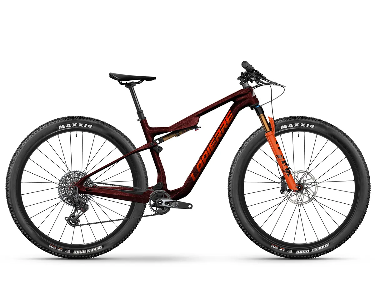 VTT tout suspendu XRM 10.9 Rouge Carmin Transparent - Ref LRHTA