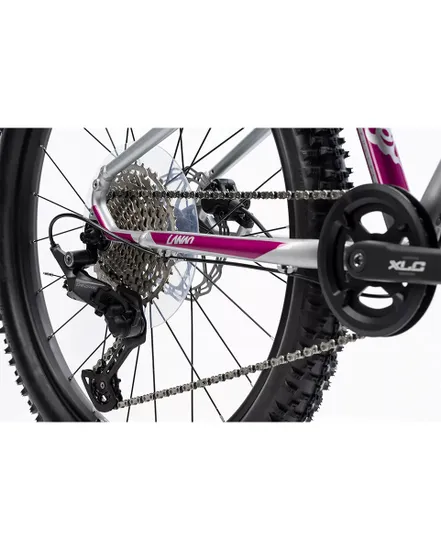 VTT Enfant LANAO 24 FULL PARTY Chrome/Magenta - Ref 93LAKID5-GCJN2