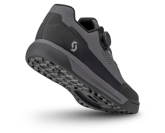 Chaussures VTT Femme MTB VOLT EVO CLIP BOA Gris Foncé/Noir - Ref 425479 ...