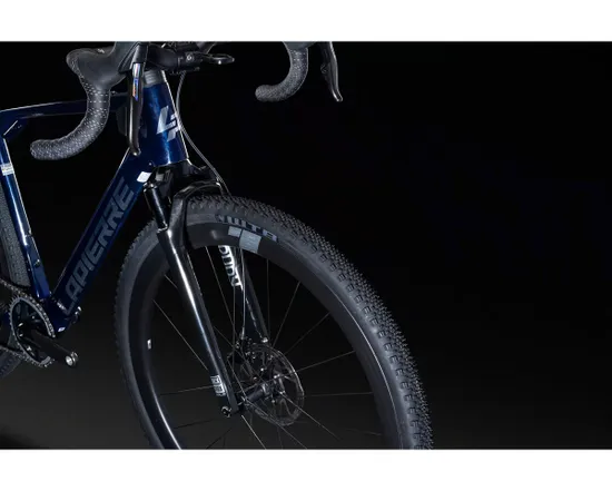 Vélo Gravel CROSSHILL CF 8.0 S Bleu Hexagonal Transparent - Ref LCHTB