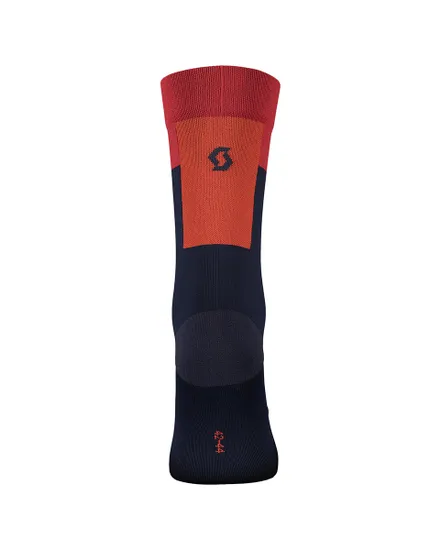 Chaussettes Unisexe BLOCK STRIPE CREW Bleu foncé/Rouge - Ref 409453-7721